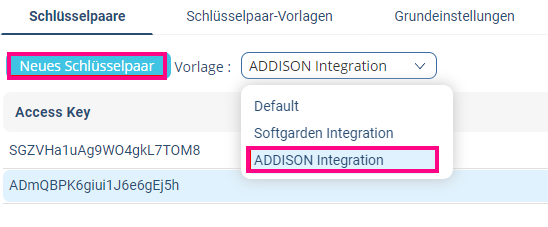 ADDISON Integration - Austausch von Lohndokumenten